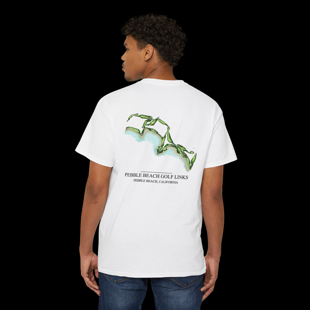 Golf Course Collection - Pebble Beach T Shirt – Voraus Golf